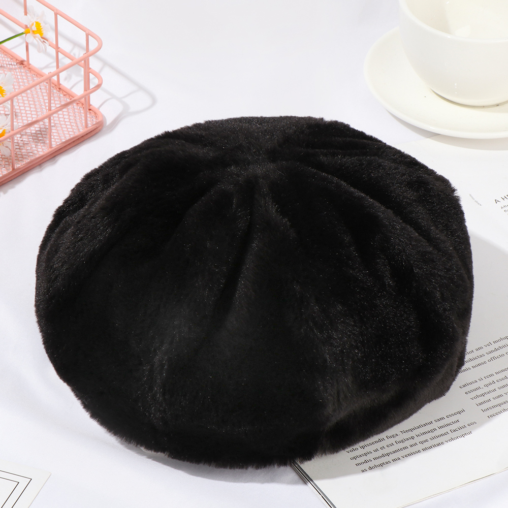 Dames Herfst Winter Baret Hoed Klassieke Vintage P... – Vicedeal