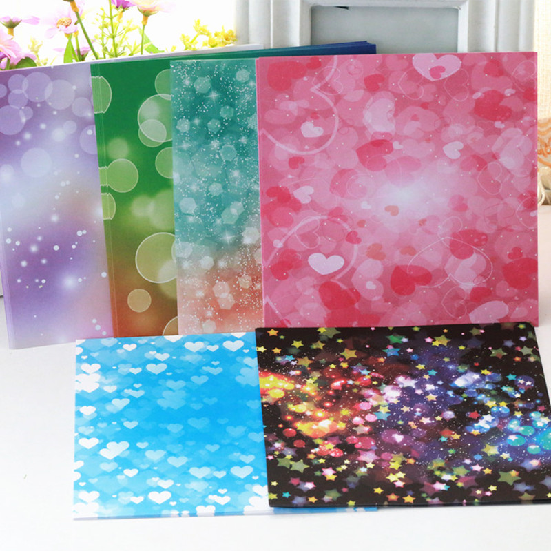 48pcs 15cm Fantasy Sky Origami Crane Paper Decorat... – Grandado