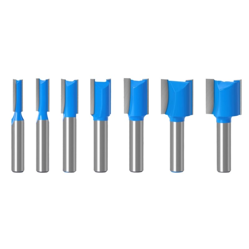 7x Grooving Milling Cutter 2 Edged 8mm Shank Strai... – Vicedeal