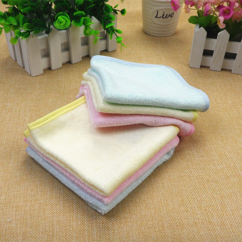 100% Bamboo fiber Baby Washcloths Sets Colorful Ba... – Vicedeal
