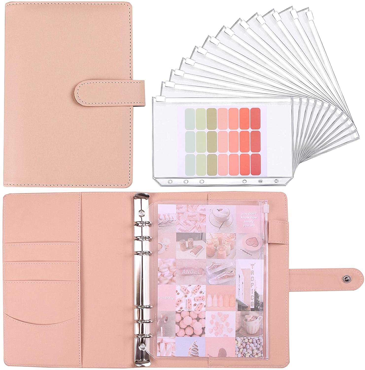 A5 Binder Binder Notebook Financial Management PU ... – Vicedeal
