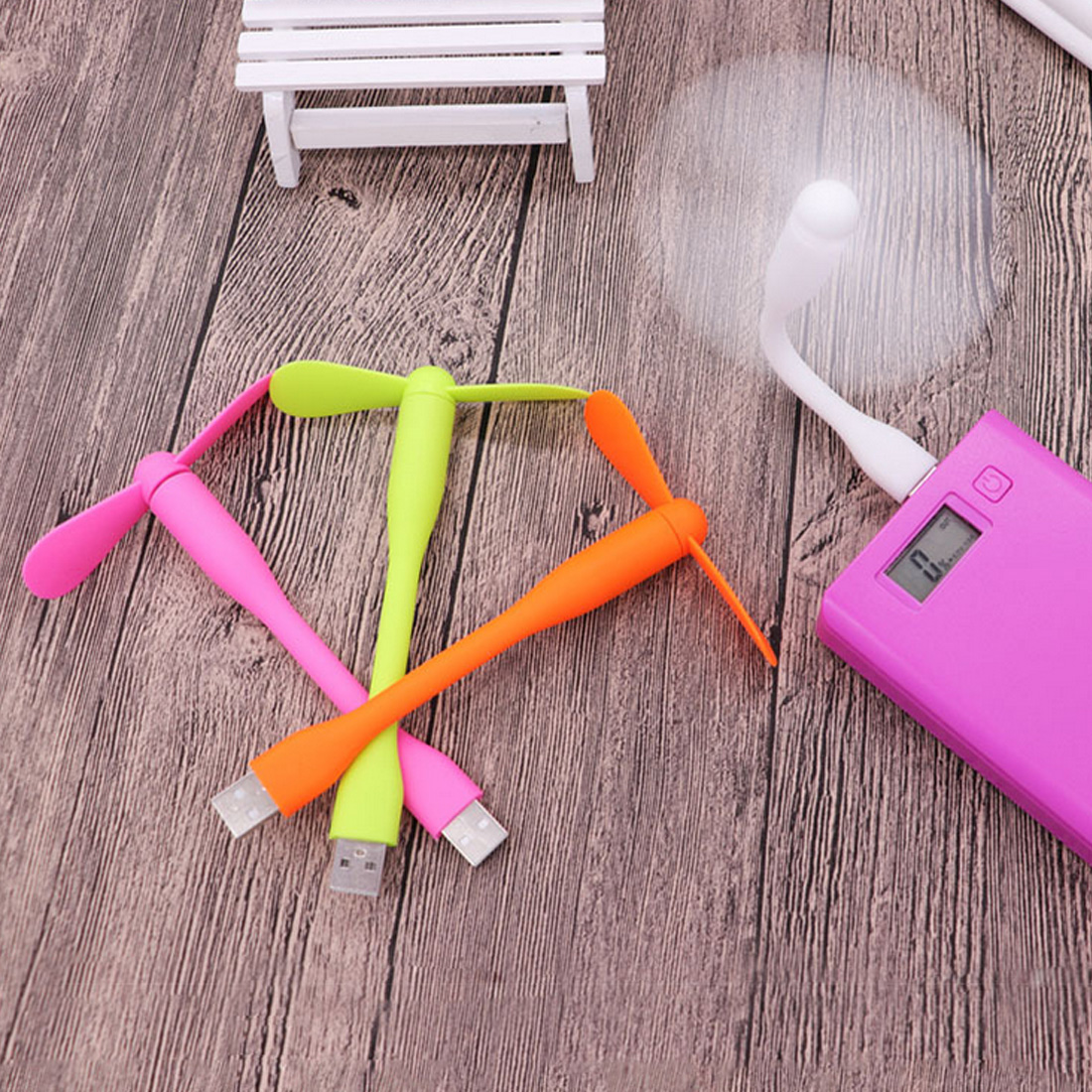 Usb Ventilator Draagbare Flexibele Mini Usb Fan Lo... – Grandado