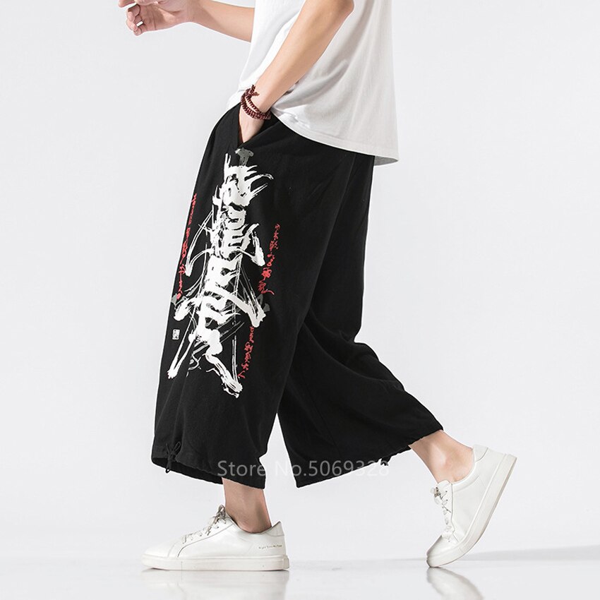 Harajuku Japanese Traditional Clothing for Men Mal... – Grandado