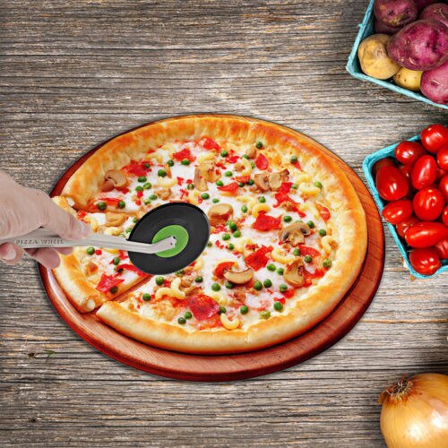 Top Spin Scheibe Rekord Player Pizza Cutter Vinyl ... – Vicedeal