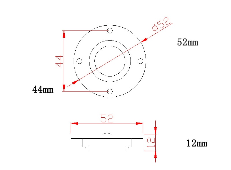 Kaolanhon 10-15W 4~6~8 Ohm 2 Inch Tweeter Imported... – Grandado