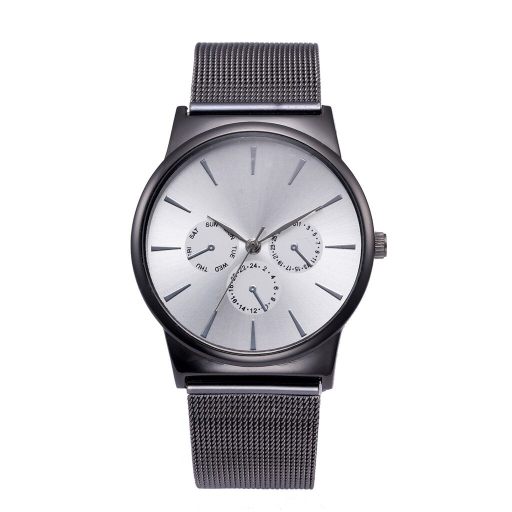 High-End Simple Men's Watch Classic Quartz Stainle... – Grandado