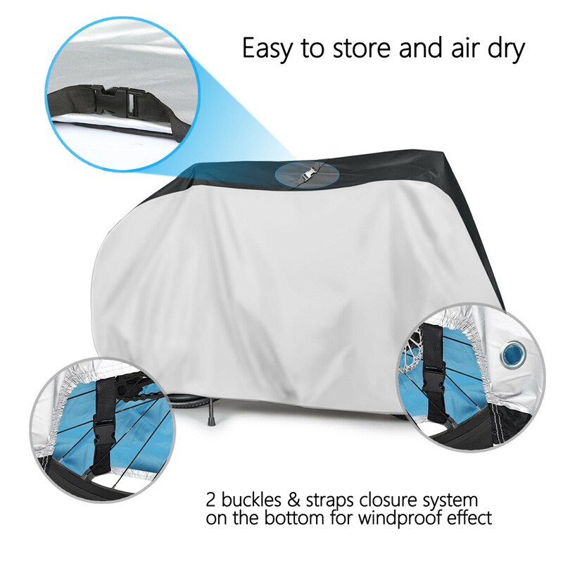 Waterproof Bike Rain Dust Cover Bicycle Cover UV P... – Vicedeal