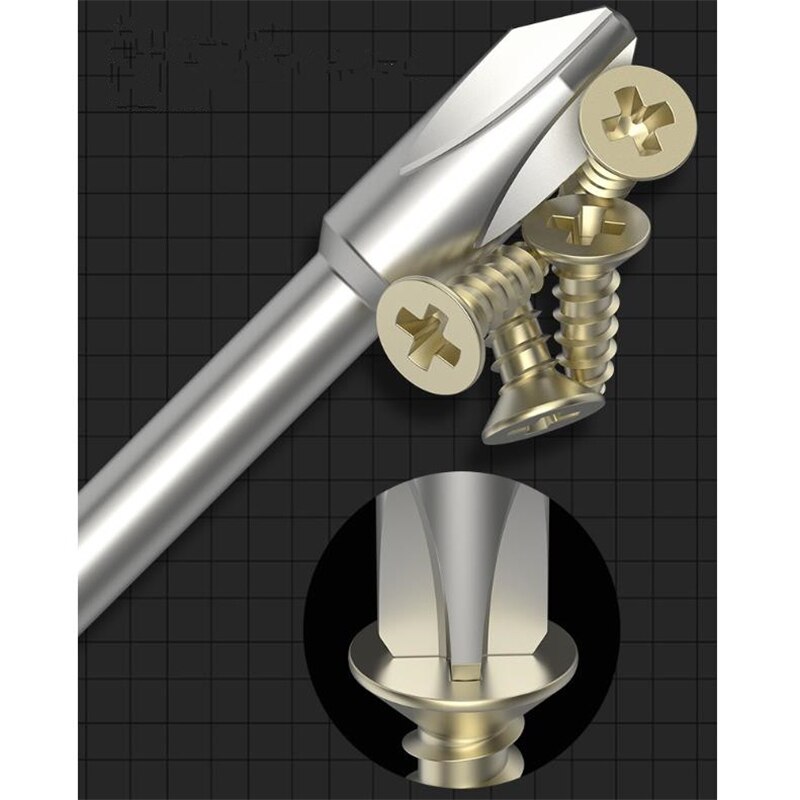 BROPPE 8Pcs 75/100mm Length Impact Phillips Screwd... – Grandado