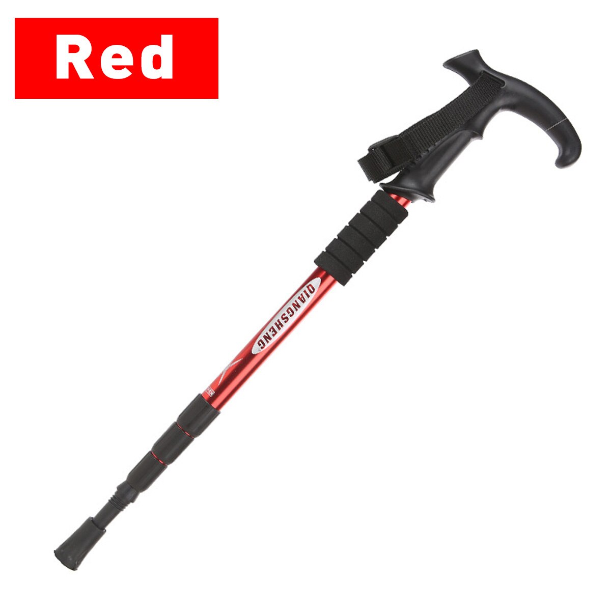 T-handle Walking Stick Telescopic Baton Hiking Tre... – Grandado