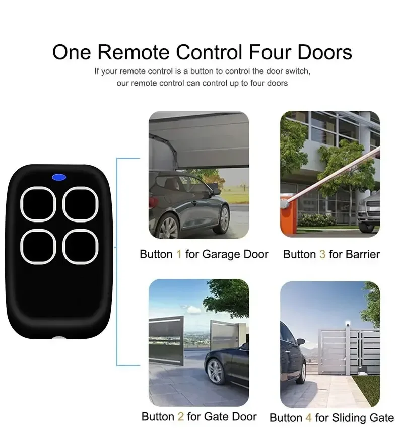 Garage Door Remote Control Duplicator 286MHz-868MH... – Grandado