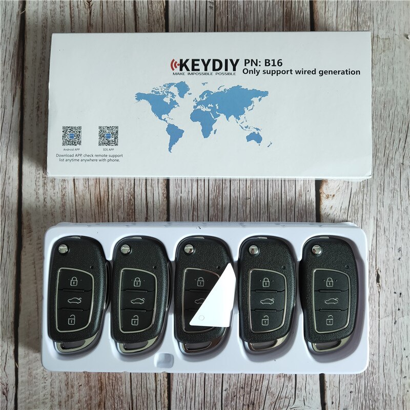 5pcs/lot,KEYDIY B16 wired remote for KD-X2 /KD900/... – Grandado