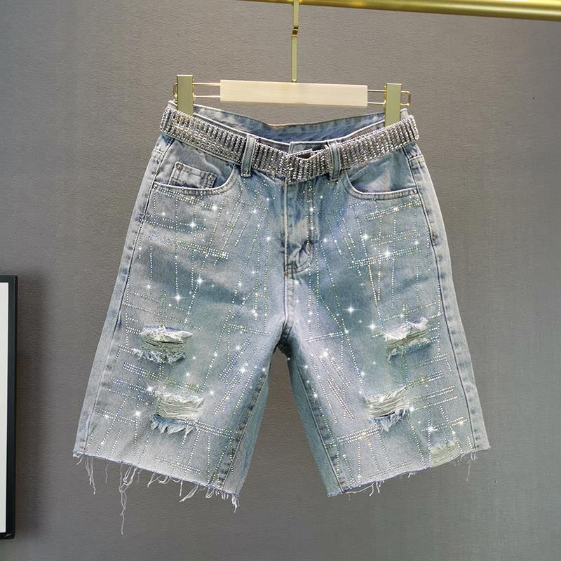 Dunne Denim 5-Punt Rijbroek Zomer Kleding Losse Ho... – Vicedeal