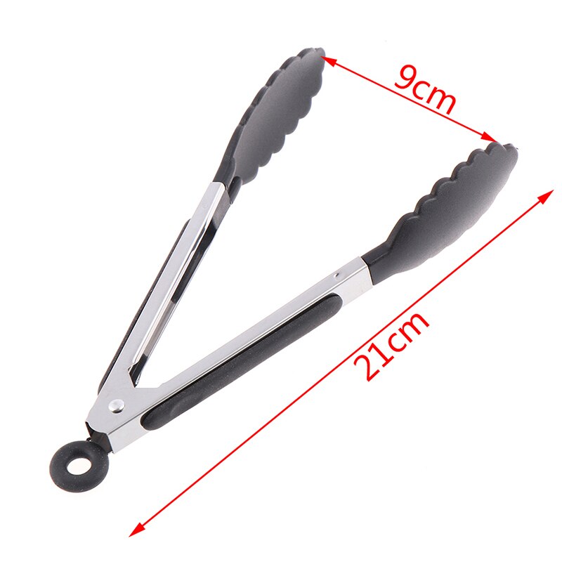 9 Inch Stainless Steel Tong Clamp Silicone Kitchen... – Grandado