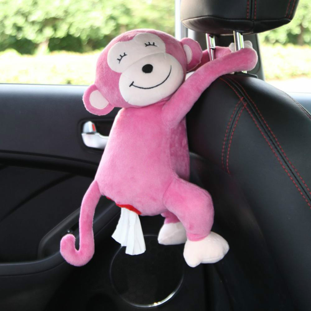 Tissue Box Pippi Monkey Paper Napkin Case Cute Car... – Vicedeal