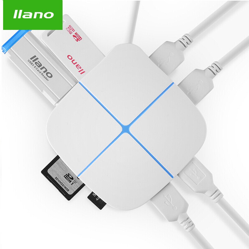 llano 8 in 1 usb Hub Splitter Power Video SD / TF ... – Vicedeal