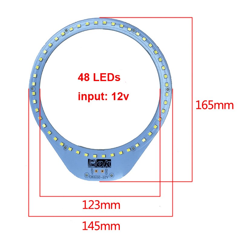 LED Ring Light for PD-032A Magnifier 48PCS LEDs Li... – Vicedeal