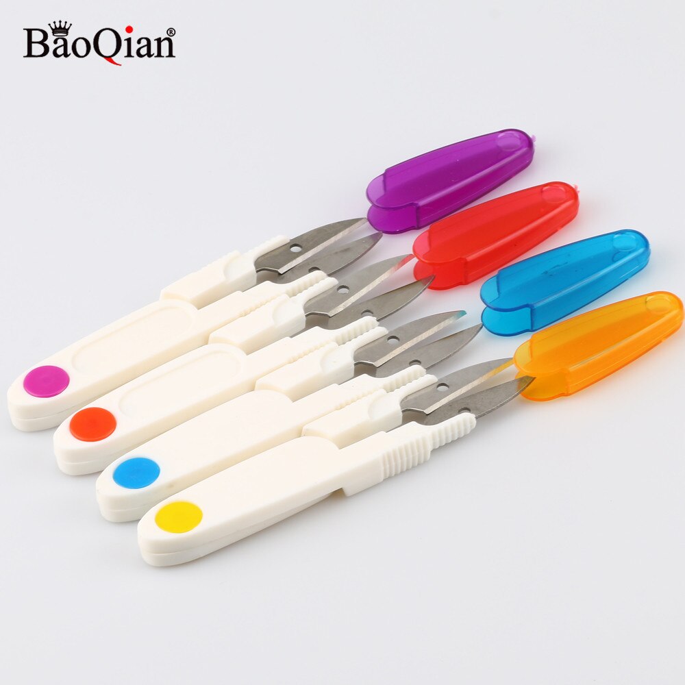 1 Pcs Plastic Handle Sewing Scissors Tool Sewing C... – Grandado