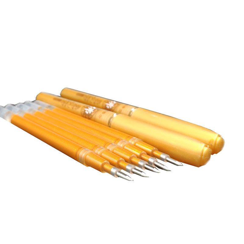 gold pen for Buddhist scripture manuscripts gold f... – Vicedeal