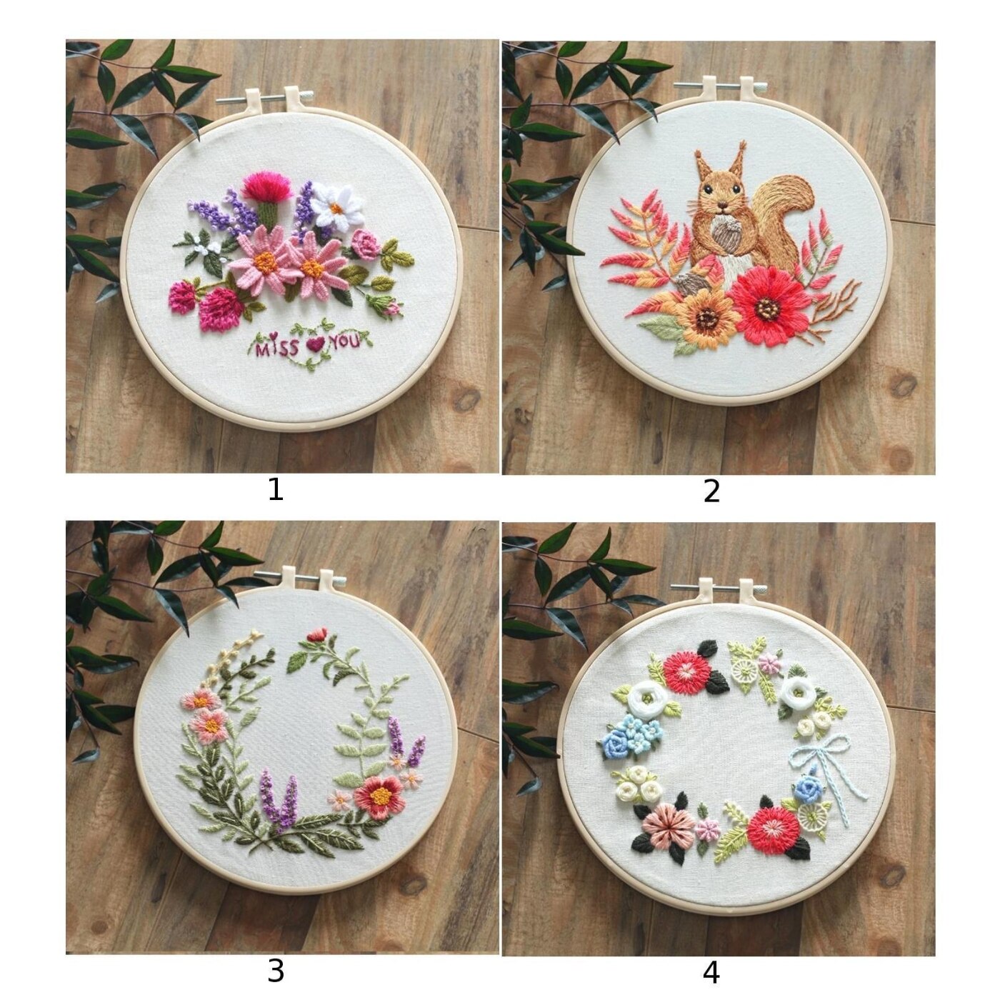 DIY Cross Stitch Craft Home 1#~4# Instruction Manu... – Grandado