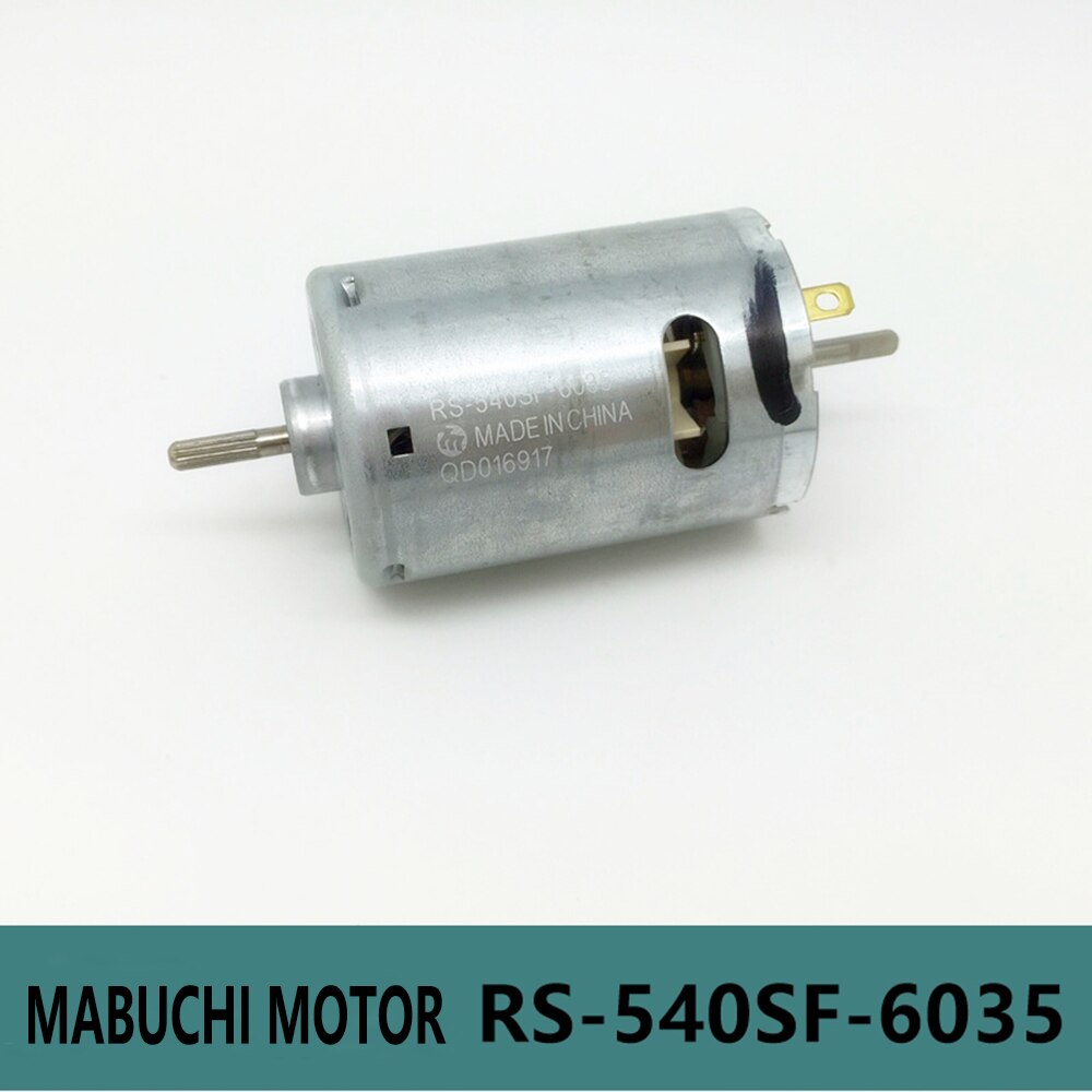 Mabuchi Motor Double-headed Shaft Micro RS-540SF-6... – Grandado