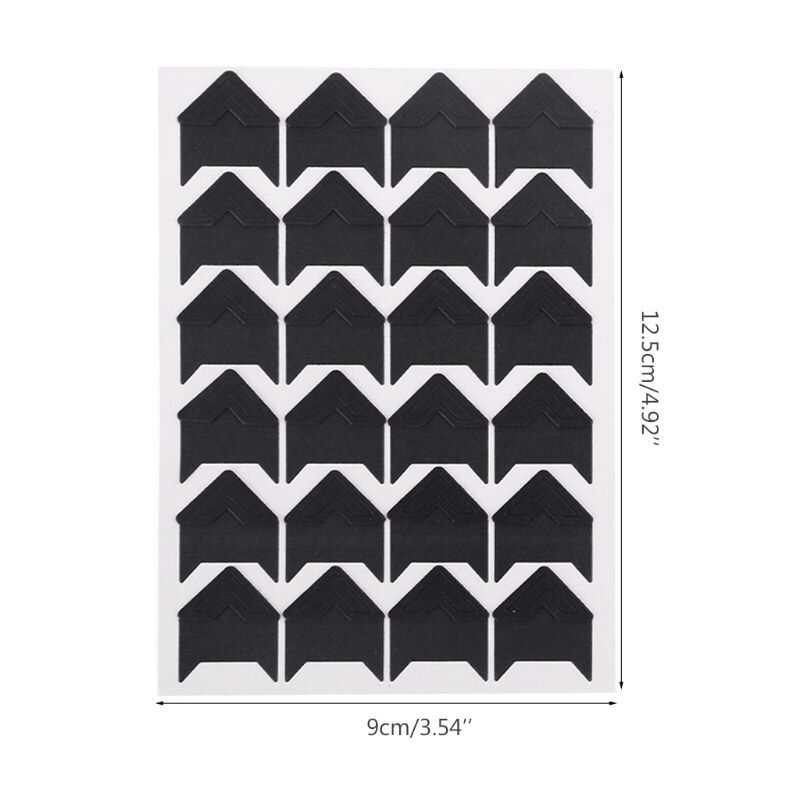 10 Sheets Photo Corners Self Adhesive Stickers, Ph... – Vicedeal