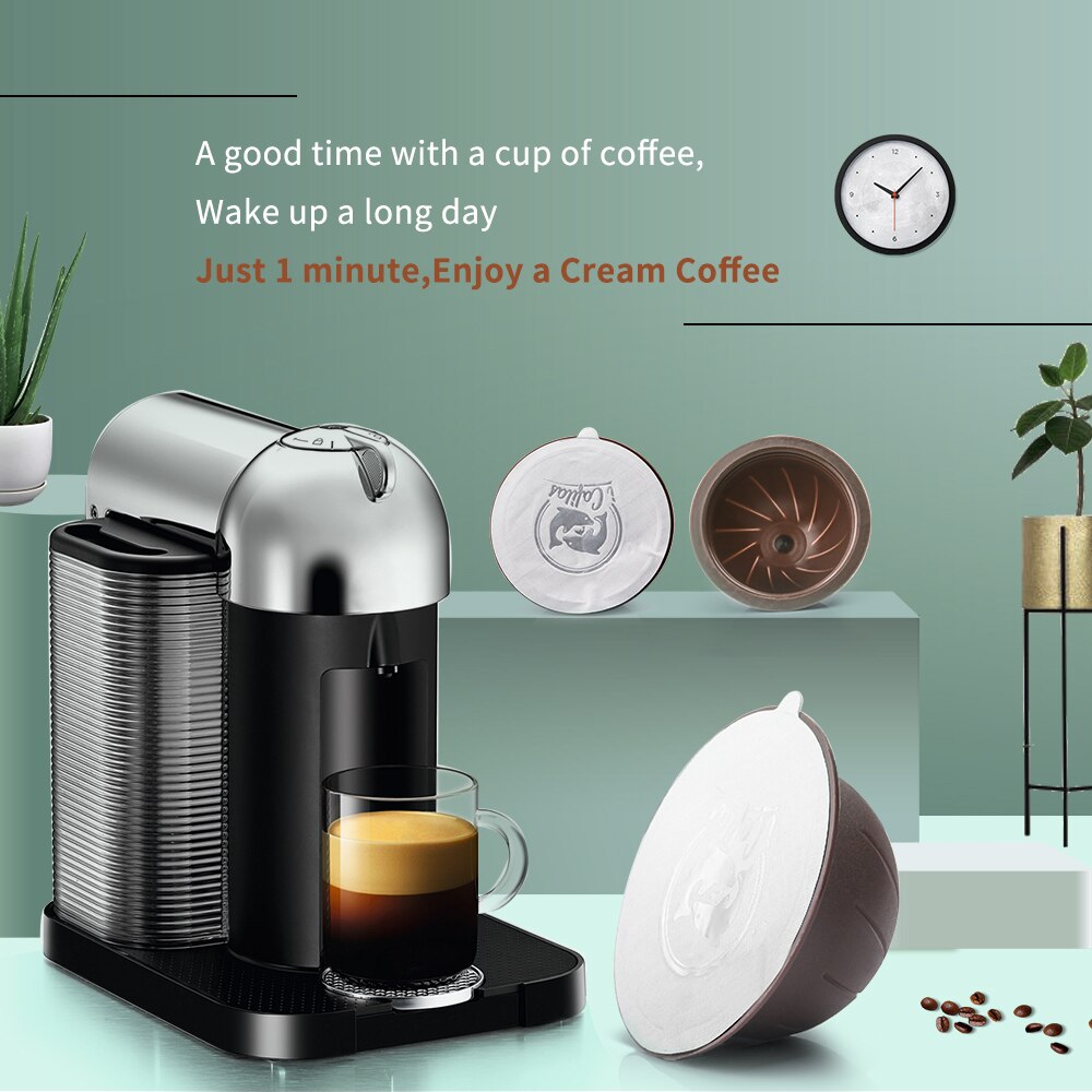 Refillable VertuoLine Coffee Capsules Pods, Reusab... – Grandado