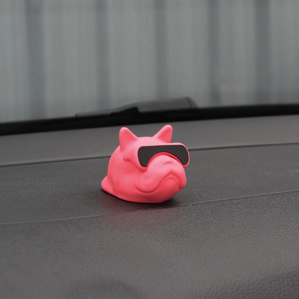 Car Ornament PVC French Bulldog Doll Personality D... – Grandado
