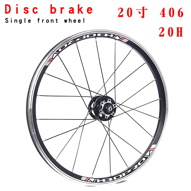 Mountain bike wheel set 20 inch 406 451 V brake di... – Vicedeal