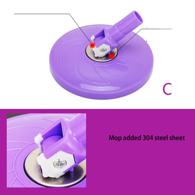 Universal roterende bar moppe spand moppe hoved ud... – Vicedeal