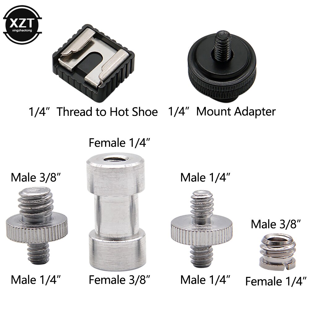 22 Pcs Camera Schroef 1/4 Inch En 3/8 Inch Convert... – Vicedeal