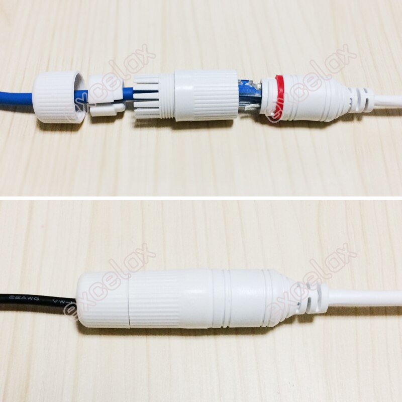 50PCS/Lot White Black Inner 19mm Finished RJ45 Mod... – Vicedeal