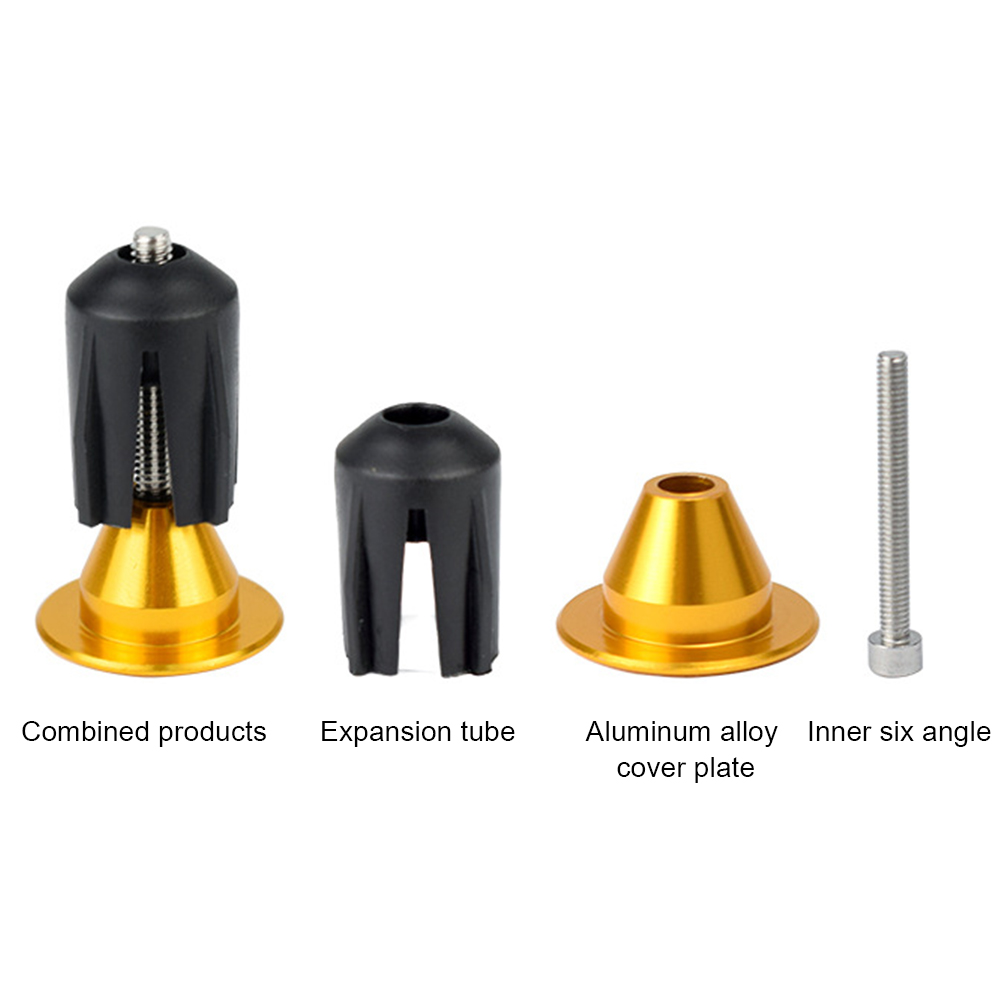 2 Pcs Bike Grip Handvat Bar End Cap Aluminium Mtb ... – Vicedeal