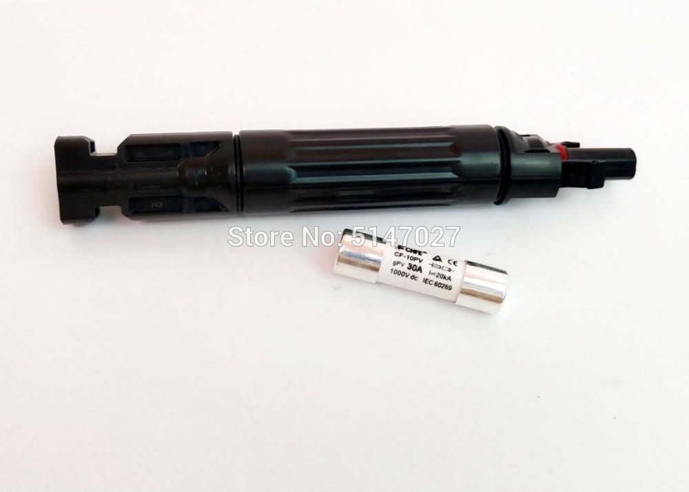 PV Connector with Fuse 5/10/15/20/30A 1000VDC Conn... – Vicedeal