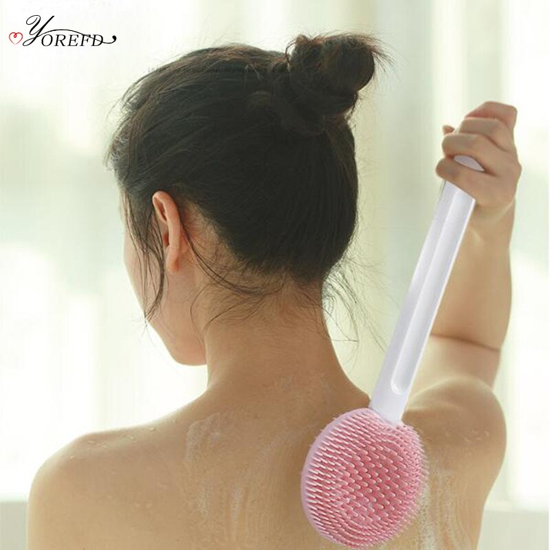 OYOREFD Lange Griff Silikon Körper Wäscher Massage... – Vicedeal