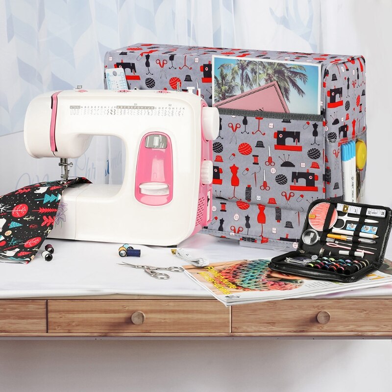 Sewing Machine Cover with Storage Bag Protective Q... – Grandado