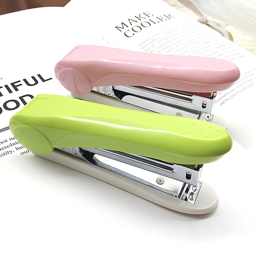 Mini Office School Stapler, One Finger Press, Labo... – Grandado