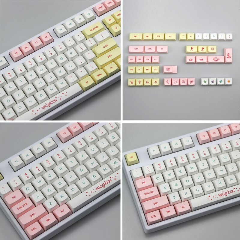 1 Set 146 Toetsen Xda Profiel Pbt Macaron Keycaps ... – Vicedeal