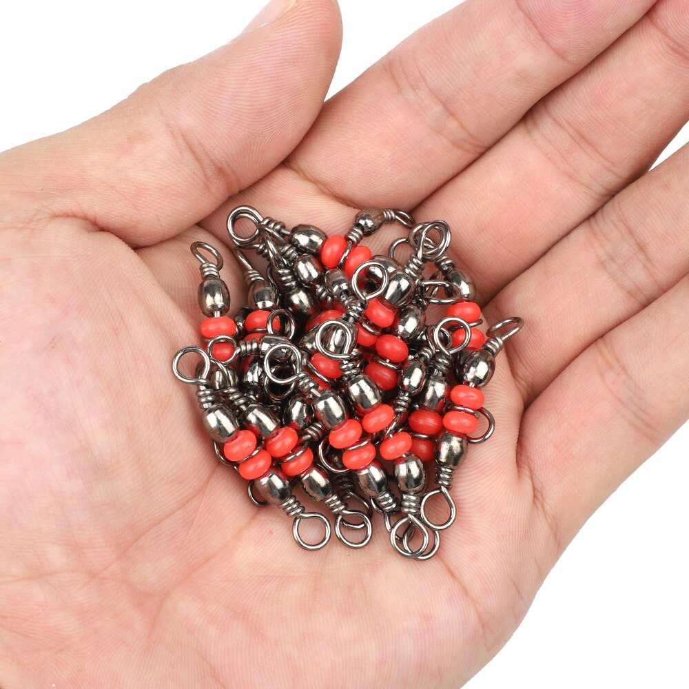 DONQL 10/20pcs 3 Way Fishing Connector Rolling Swi... – Grandado