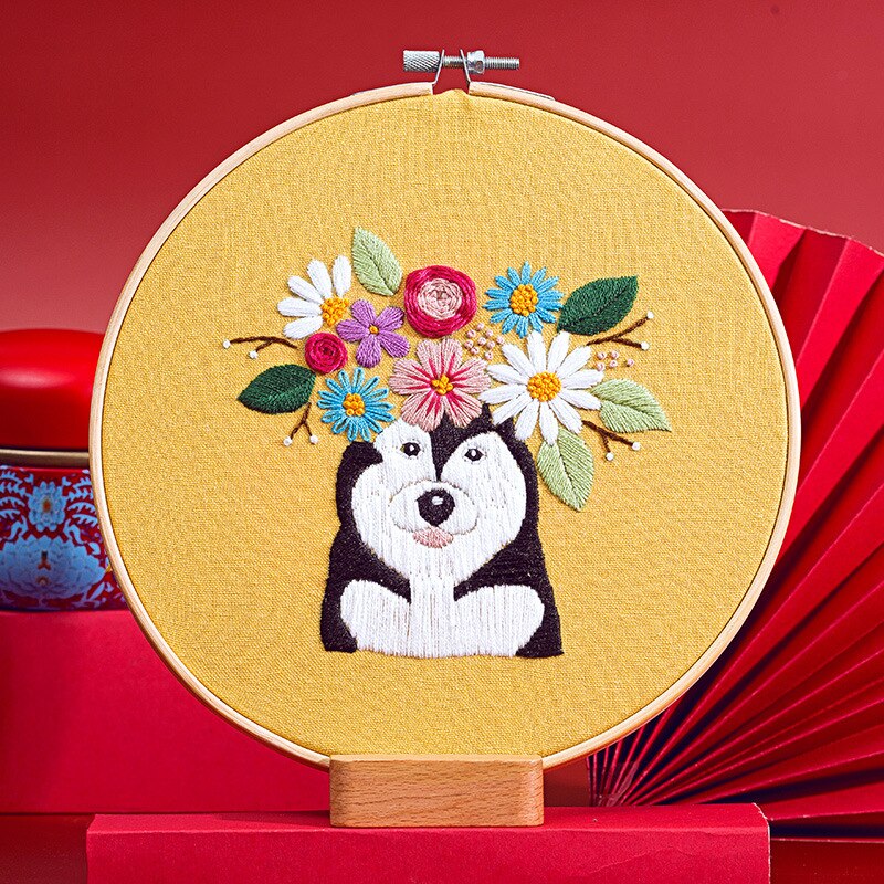 Embroidery Diy Hand-embroidered Pet for Famous Dog... – Vicedeal