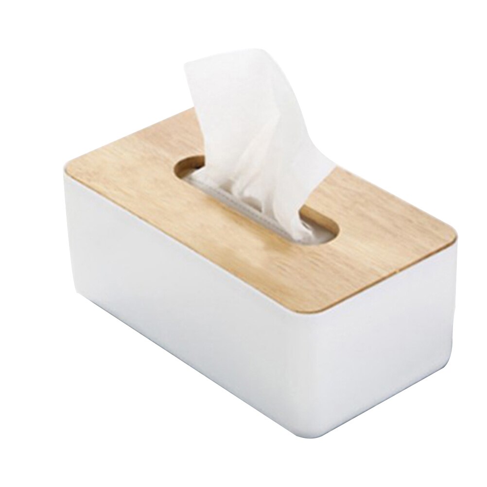 Wooden Tissue Box Rectangular Tissue Paper Cover H... – Grandado