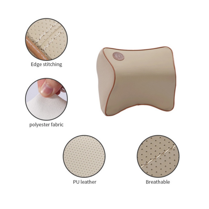 Auto Leer Nekkussen Super Zacht ruimte Memory Foam... – Grandado