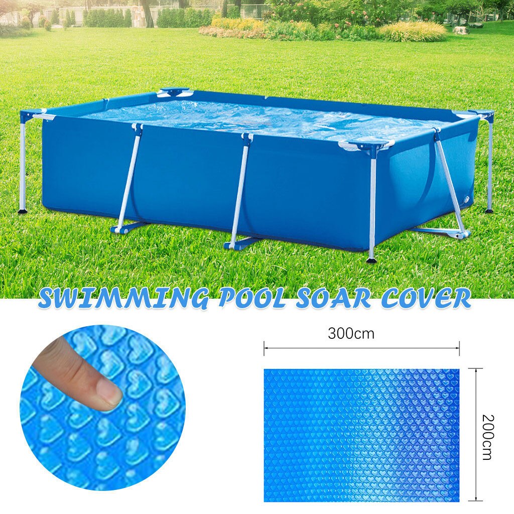 Pool Cover Protector Foot Above Ground Blue Dust R... – Grandado