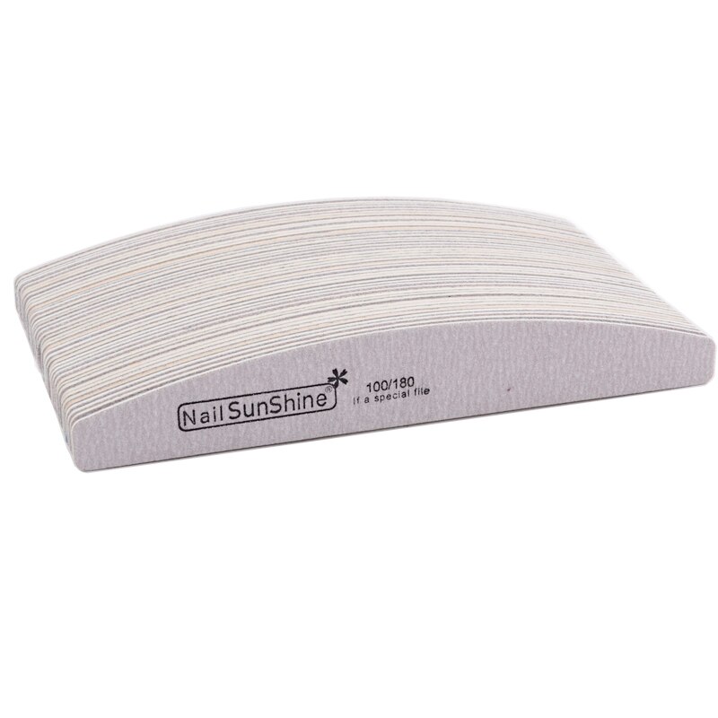 25 stks Nail File Buffer Grijs Nail Sunshine Nail ... – Vicedeal