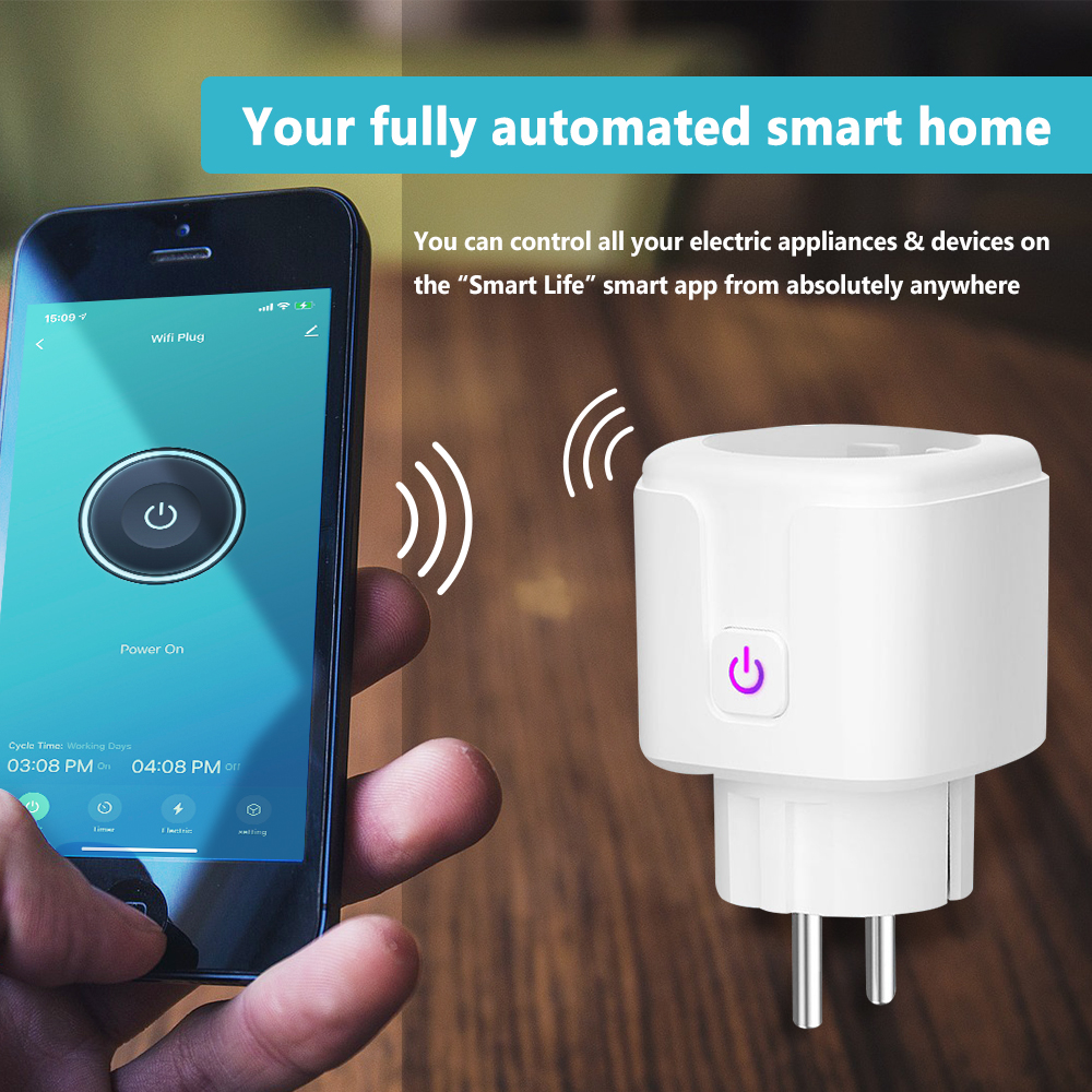 Voice Afstandsbediening Elektrische Wi Fi Timer Sm... – Grandado