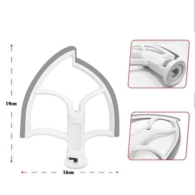 2 Pcs Flex Edge Beater for KitchenAid 6Qt Tilt-Hea... – Vicedeal