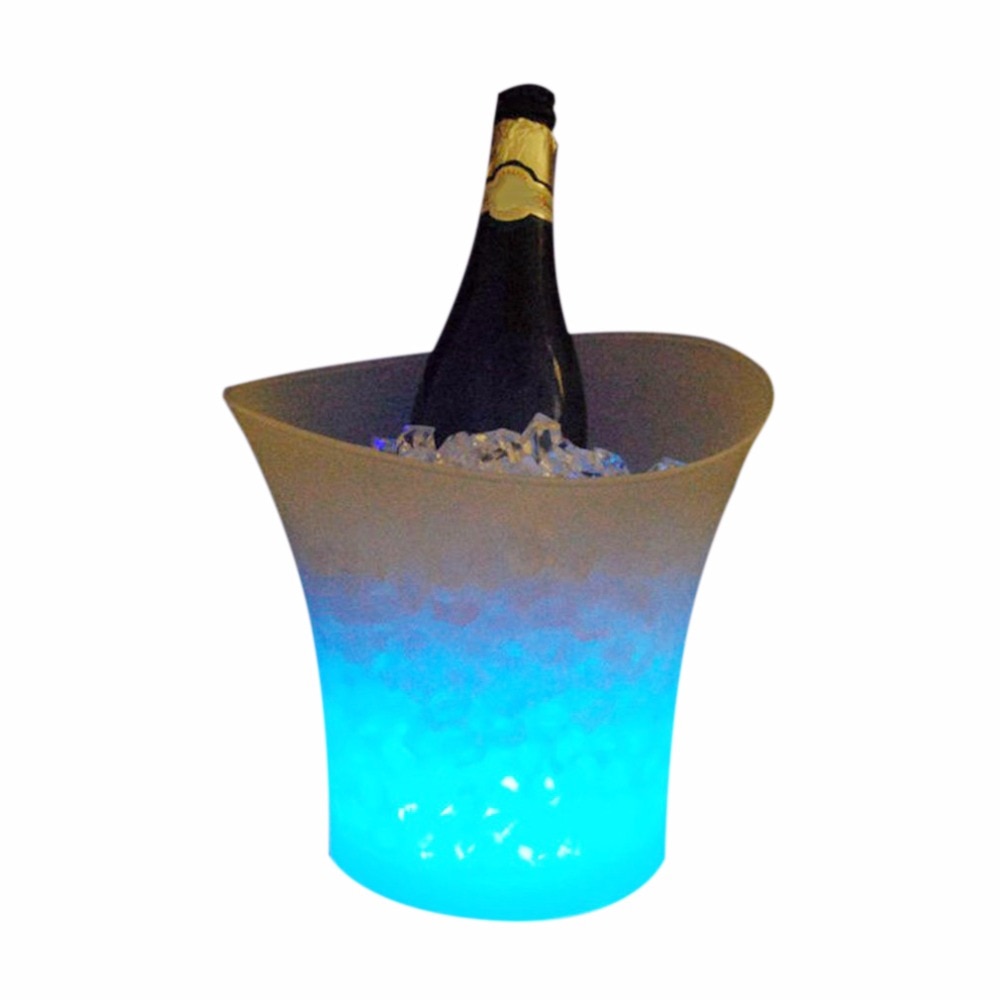 5L Waterproof Plastic LED Ice Bucket Color Changin... – Vicedeal