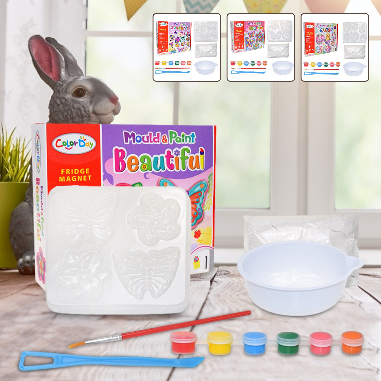 DIY Painting Magnet Easter Art Craft Making Set Fo... – Grandado