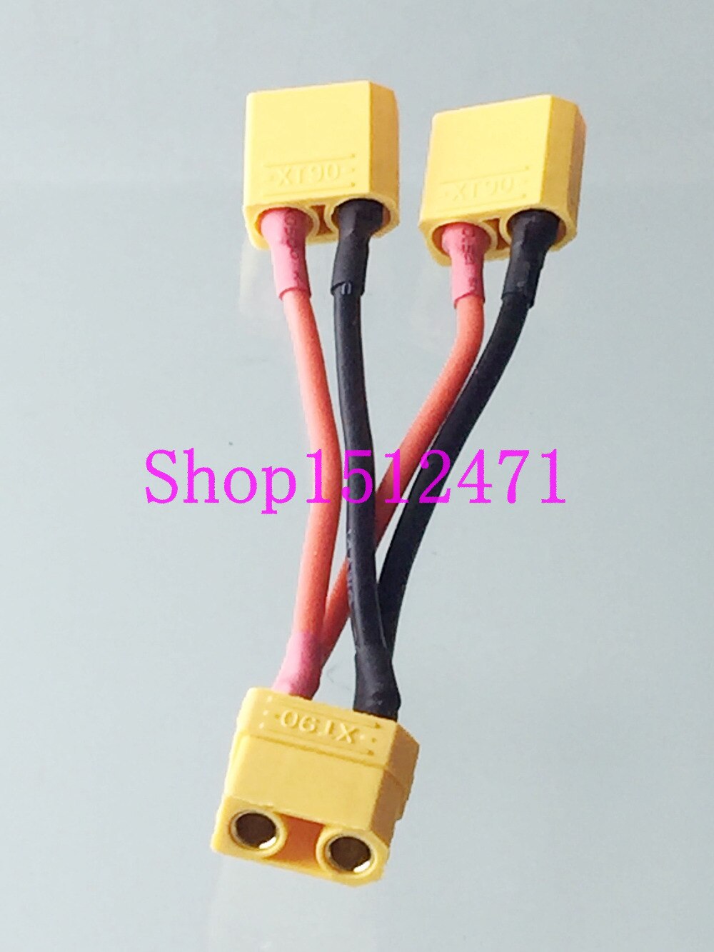 XT90 Parallel Battery Y Splitter Cable 1 female to... – Grandado