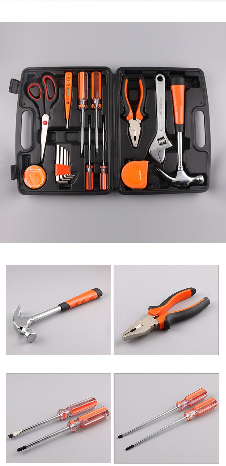17 Pieces Tools Box Hardware Combination Storage C... – Vicedeal