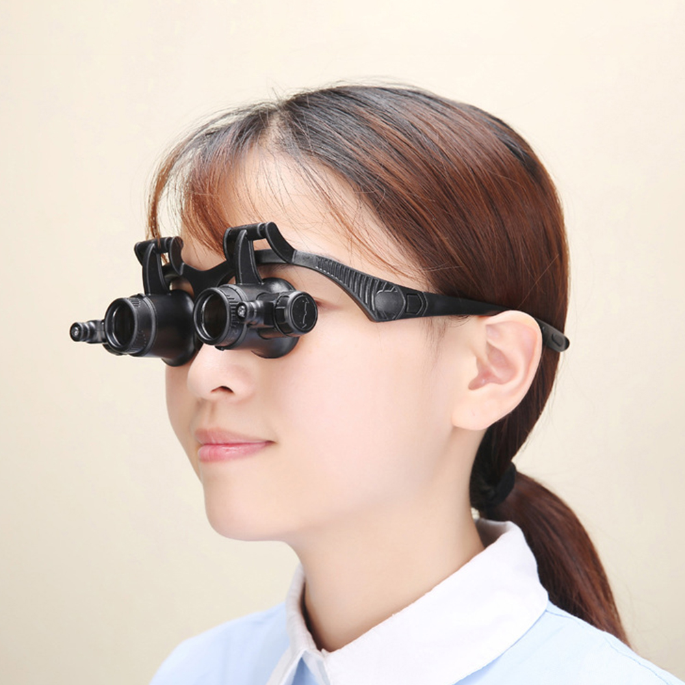 10X 15X 20X 25X Dubbele Eye Loupe Hoofd Dragen Ver... – Vicedeal